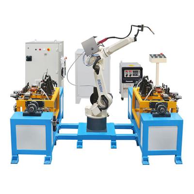 China Three phase 380V Industrial Robotic Tig Welding Machine Hwashi 6 Axis Chair for sale