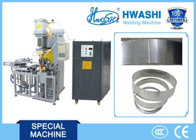 China Steel Belt Welding Machine , Capacitor Discharge Glass Lid Steel Strip Welding Machine for sale