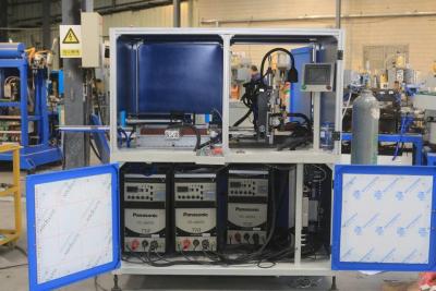 China Transformer EI Lamination Core Automatic TIG Welding Machine With Panasonic Welding Source for sale