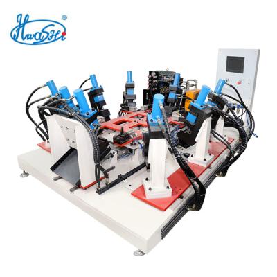 China Máquina de perforación y fabricación de orificios de acero de soldadura para la línea de producción de contenedores a granel en venta