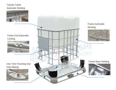 China High Accuracy Automatic IBC Cage Welding Machine Short Welding Time CE for sale
