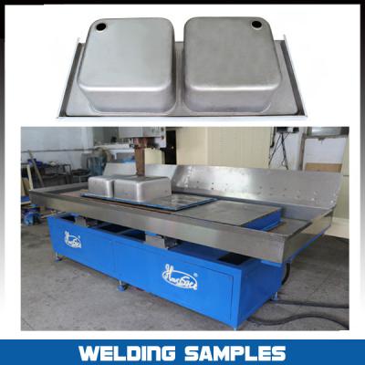 China Stainless Steel/ Kitchen &  Hotel Double Bowl Sink Automatic Welding Machine, Sink Seam Welding Equipment for sale