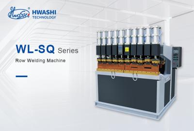 중국 Hwashi Pneumatic Wire Mesh Machine Row Welding Machine DC/AC 표준 스팟 웨일더 판매용