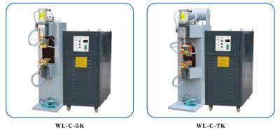 China Non-Stick Pan Handle Capacitor Discharge Welding Machine DC Spot , SS Cookware Making Machine for sale