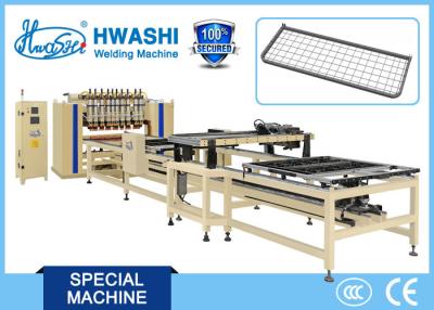 China Automatic Wire Mesh Shelf Wire Welding Machine , Koltuk Tel Ve Profil Kaynak Makine for sale