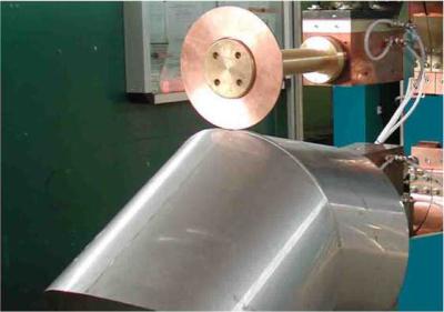 China 80KVA Rated Power Seam Welding Machine for Stainless Steel Flange Pipeline for sale