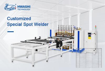 중국 냉장고 선반 구조를 위한 Hwashi 미사일구조물 유형 철망사 용접 기계 판매용