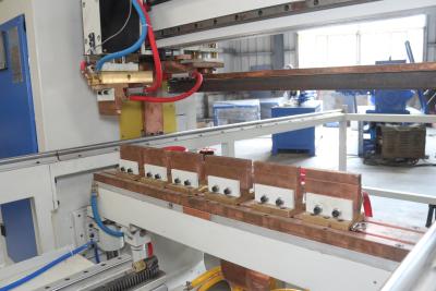 China Hwashi Máquina automática de soldadura de puntos de malla de alambre de múltiples cabezas para carrito de compras en venta