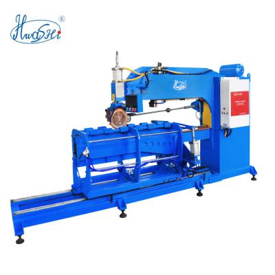 Hwashi Máquina de solda de costura longitudinal de alta qualidade para tanque de combustível Máquina de solda automática de costura