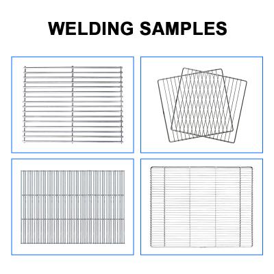 China Hwashi Automatic Multi Point Refrigerating Condenser Wire Mesh Spot Welding Machine Low Carbon Steel Wire Mesh Welding for sale