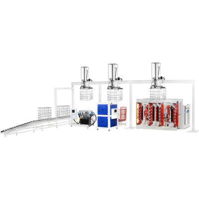 China Hwashi IBC Cage Automatic Production Machine with 12 Months Warranty AI-Powered Quality Assurance and Real-Time Monitoring for sale