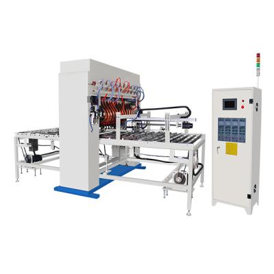 China Hwashi Automatic Multi Head Spot Welding Machine with Customizable Welding Head Distance and Touch Panel System for Door Panels for sale