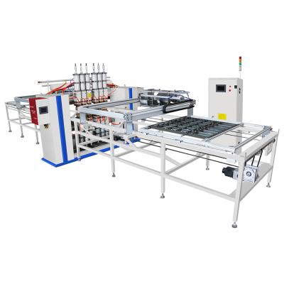 China High Speed PLC Control Automatic Wire Tube Condenser Production Line and Welding Bending Machine for sale