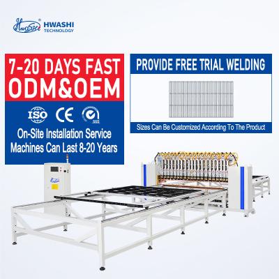 China WWM-2200 Automatic Wire Mesh Welding Machine 2200mm Welding Width 4-8mm Wire Guardrail Mesh Labor Saving for sale