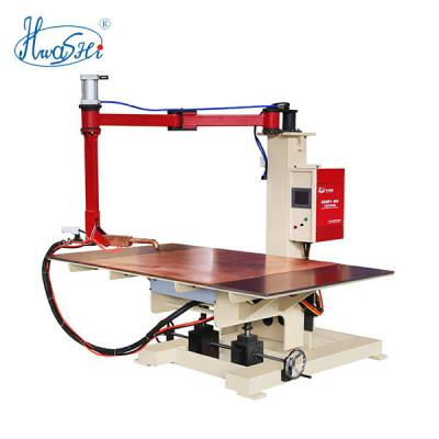China Table Spot Welding Machine with Intelligent Touch Screen Controller for 3.0+3.0 MM Welding Thickness and Precision Bending Compatibility for sale