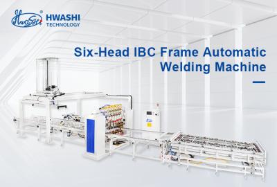 China CNC Servo IBC Frame Welding Center with 0.01mm Positioning Accuracy 150 Weld Points/Min and 70-90 Frames Per Shift for sale