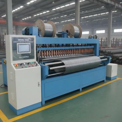 China WWM-1000 Automatic Wire Mesh Welding Machine 1000mm Mesh Width 2-4mm Wire Diameter High Speed PLC Control for sale