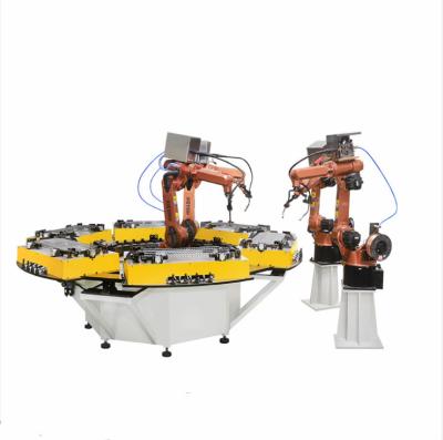 China Automatic welding robot cnc 6 axis mig arm machine, robotic arm welding machine for sale