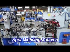 hwashi automatic inner ring welding machine for fan guard / bird cage