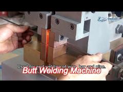 wire straightening butt welding machine