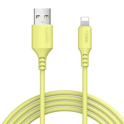 China 1m/2m Silicone Data Cable For Fast Data Transfer And 3A Charging 480Mbps USB2.0 for sale