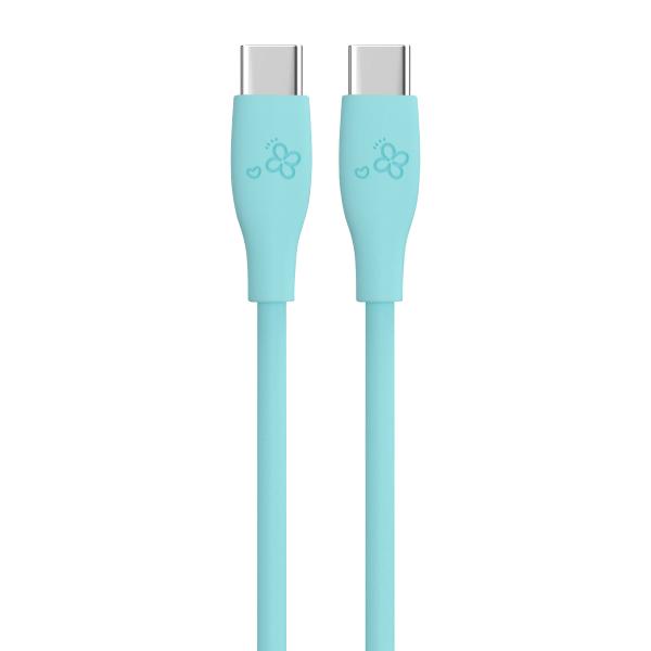 Quality Charming Yellow Hue USB-C Cable with Dual Type-C Connectors and Customized for sale
