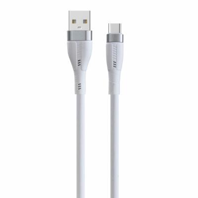 China White TPE USB A Charging Cable With Transfer Speed 480Mbps For Mobile Device for sale