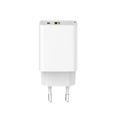 China 45W Quick Charge GaN USB Charger USB A USB C Wall Charger Adapter With Light for sale