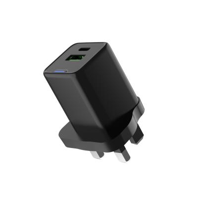 China 45W Fast Charge GaN USB Charger 100V - 240V Type C Fast Charging Power Block Plug for sale