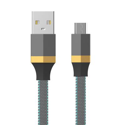 China 2A / 3A Braided USB Charging Cable For Mobile Phone Transfer speed 480Mbps for sale