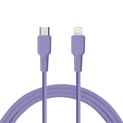China Customizable TPE USB Cable 1m / 2m length C-C20V3A 60W max / C-L 9V3A 27W max for sale