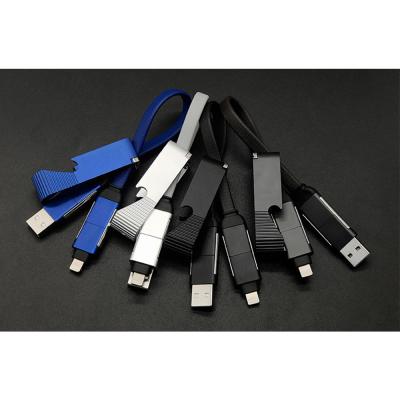 China Cable de datos de sacacorchos multifuncional de doble uso para la carga de cerveza de apertura de apoyo OEM 3A salida CC60W/CL27W en venta