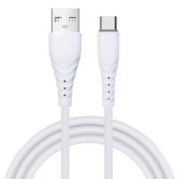 China Customized PVC / TPE Charging Cable USB To Lightning / Android / Type C Data Cable for sale