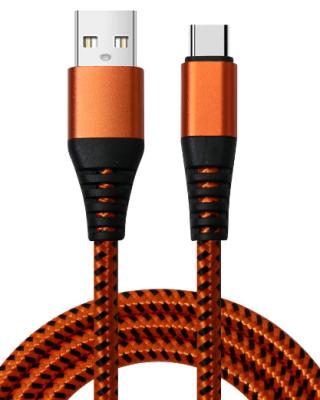 Cina 2A carica veloce USB intrecciato a tipo C cavo di alimentazione in modo rapido ed efficiente in vendita