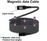 China AstroThread Magnetic Power Cable - Space-Grade Materials with OLED Diagnostics for sale
