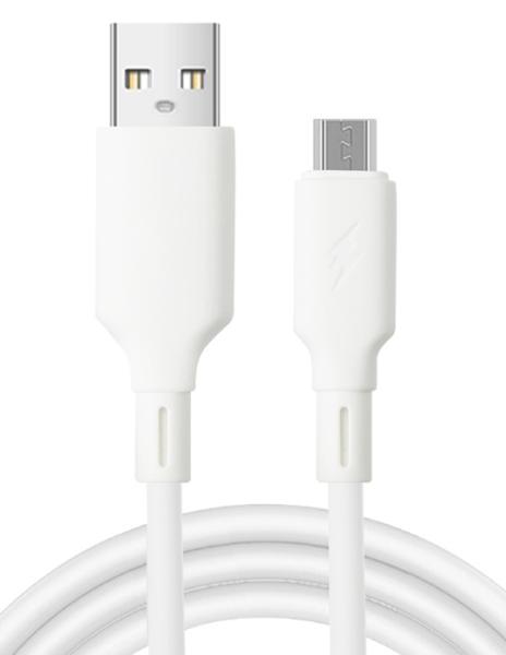 Quality 1M Silicone USB to Micro USB Cable Fast Charging Data Sync with High Efficiency for sale