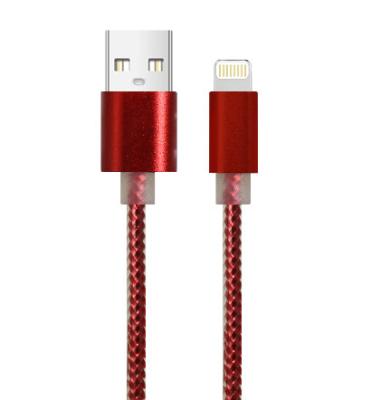China 2025 6ft/2M Black Aluminum CCA USB Cable Supports Quick Charge for Phones/Tablets C-C20V3A 60W max/C-L 9V3A 27W max for sale