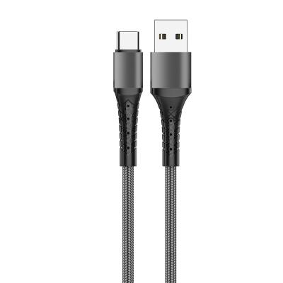 China Bend-Proof Silicone Crash-Resistant Aluminum USB Charging Cable 1m Length with Customized OEM Support for sale