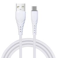 China 2025 Long White PVC USB Cable – High-Speed Sync & Tangle-Free for sale