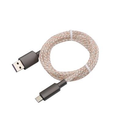 China Transparent Braided USB - C To USB - C Cable for sale