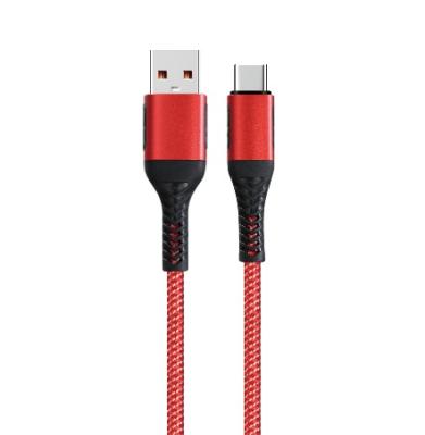 China 2025 Aluminiumlegering Gevlochten Kabel voor iPhone/Android/Type-C – 2 meter Te koop