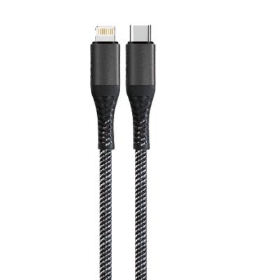 China 2025 Aluminiumlegering Gevlochten Kabel voor iPhone/Android/Type-C – 2 meter Te koop