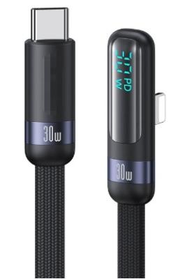 Китай 100 Вт PD Type-C кабель с цифровым дисплеем Плетённая линия 1 м длина продается