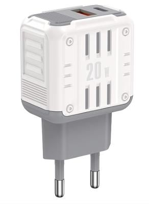 China Multi - Voltage 20W Charger A+C, QC & PD Supported for USA, UK, Europe & Australia Travel for sale