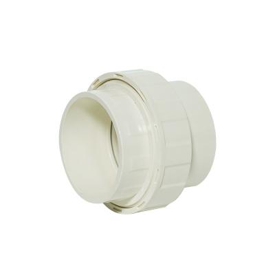 China Activity Coupling Pvc Pipe Fittings Accessories Union Coupling Adapter Connection Pipe for sale