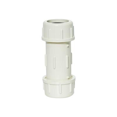 China Pvc-U Quick Coupling Durable Quick Union Plastic PVC Pipe Fittings for sale