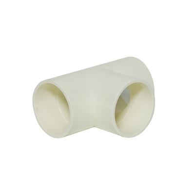 China PVC-U Water Supply Pipe Tee Coupling PVC-U Water Pipe Fitting Elbow Tee Coupling for sale