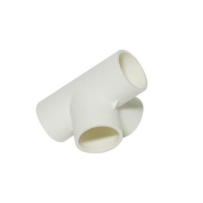 China PVC Three Dimensional Four Way Pipe Joint 4 Way Elbow Pipe Fitting for sale