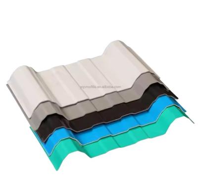 China PVC Exterior Roof CPVC Roofing Sheet Waterproof Outdoor Decoration Synthetic Resin Roof for sale