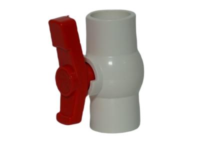China PVC Double Union Ball Valve Pipe Fitting  Water Supply PVC Ball Valve PN16 SCH40 SCH80 UPVC Compact Ball Valve Algerian Irrigation Ball Valves for sale
